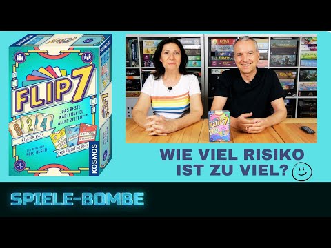 Flip 7: Wie viel Risiko ist zu viel? Das Kartenspiel, das dich herausfordert! | Spiele-Bombe