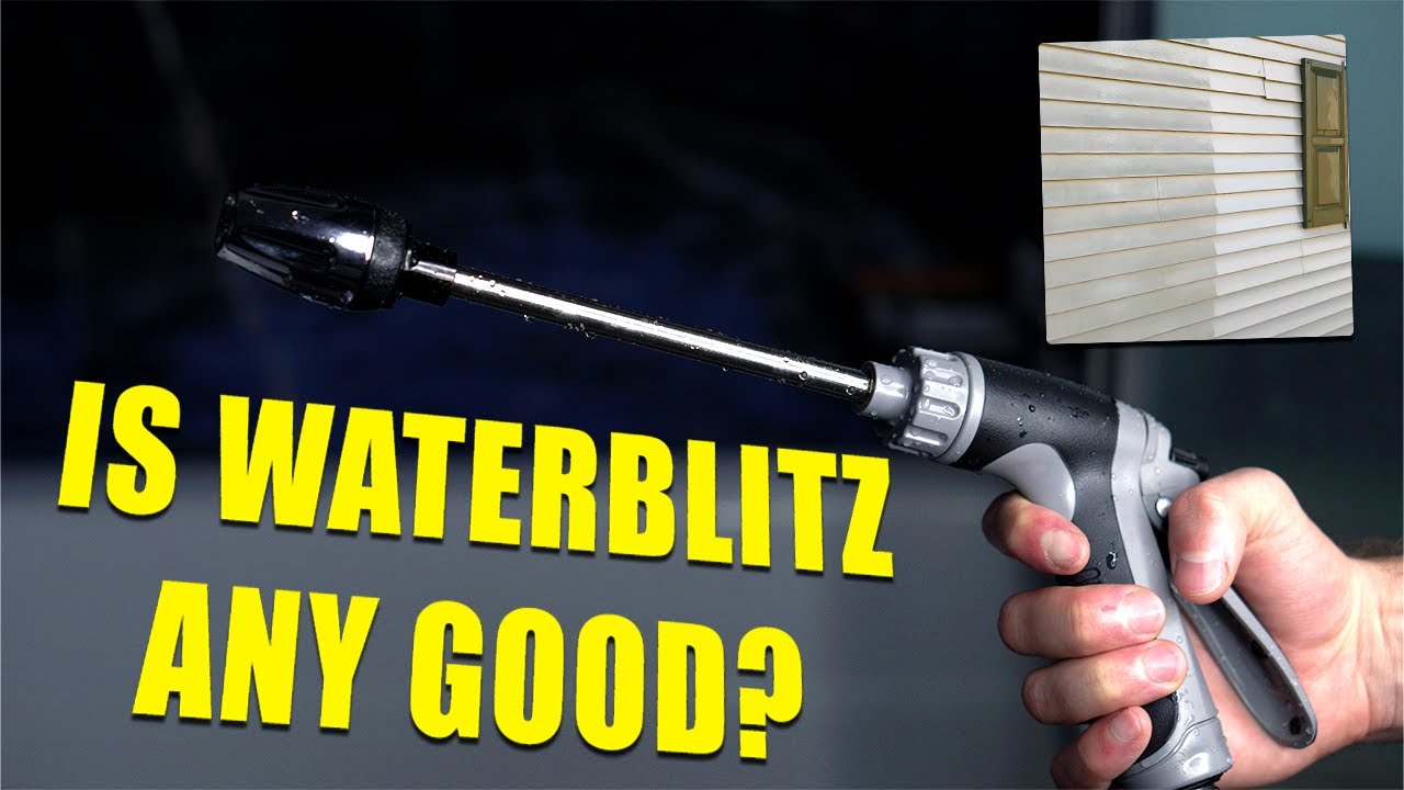 Waterblitz Aquoxis Power Washer Review & Test - Is This High-Pressure Water Gun Any Good?