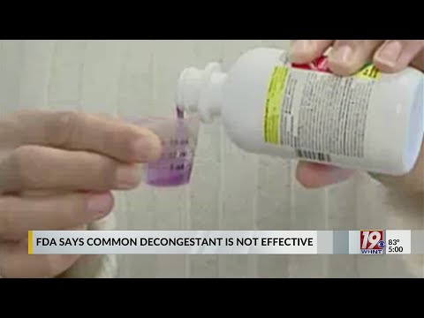 FDA Says Common Decongestant is Not Effective | September 20, 2023 | News 19 at 5 p.m.