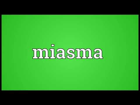 Miasma Meaning