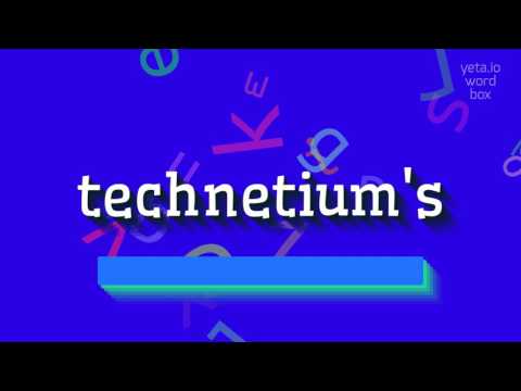 How to say "technetium's"! (High Quality Voices)