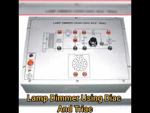 LAMP DIMMER USING DIAC & TRIAC