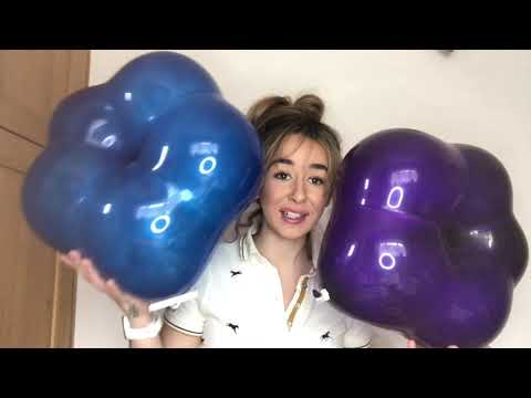 BLOWING UP DIFFERENT SHAPED THEMED BALLOONS EPIC FAIL