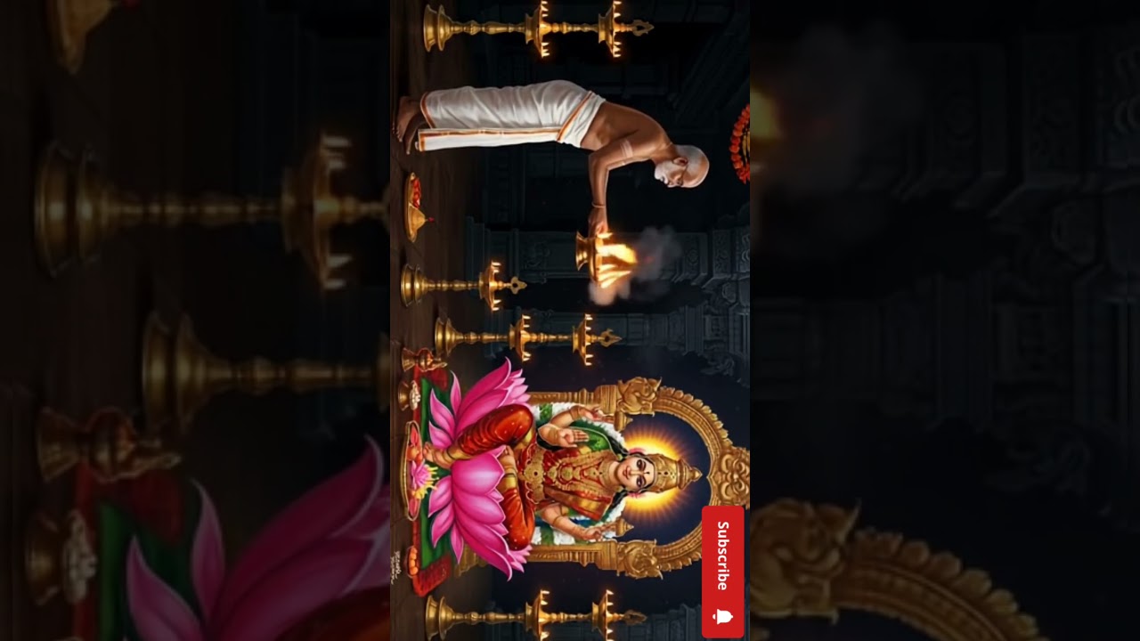 Divine Harathi to Goddess Lakshmi
