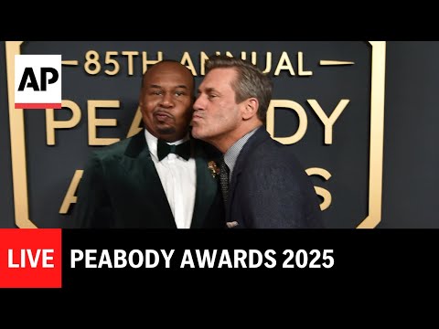 Peabody Awards 2025: LIVE from the red carpet