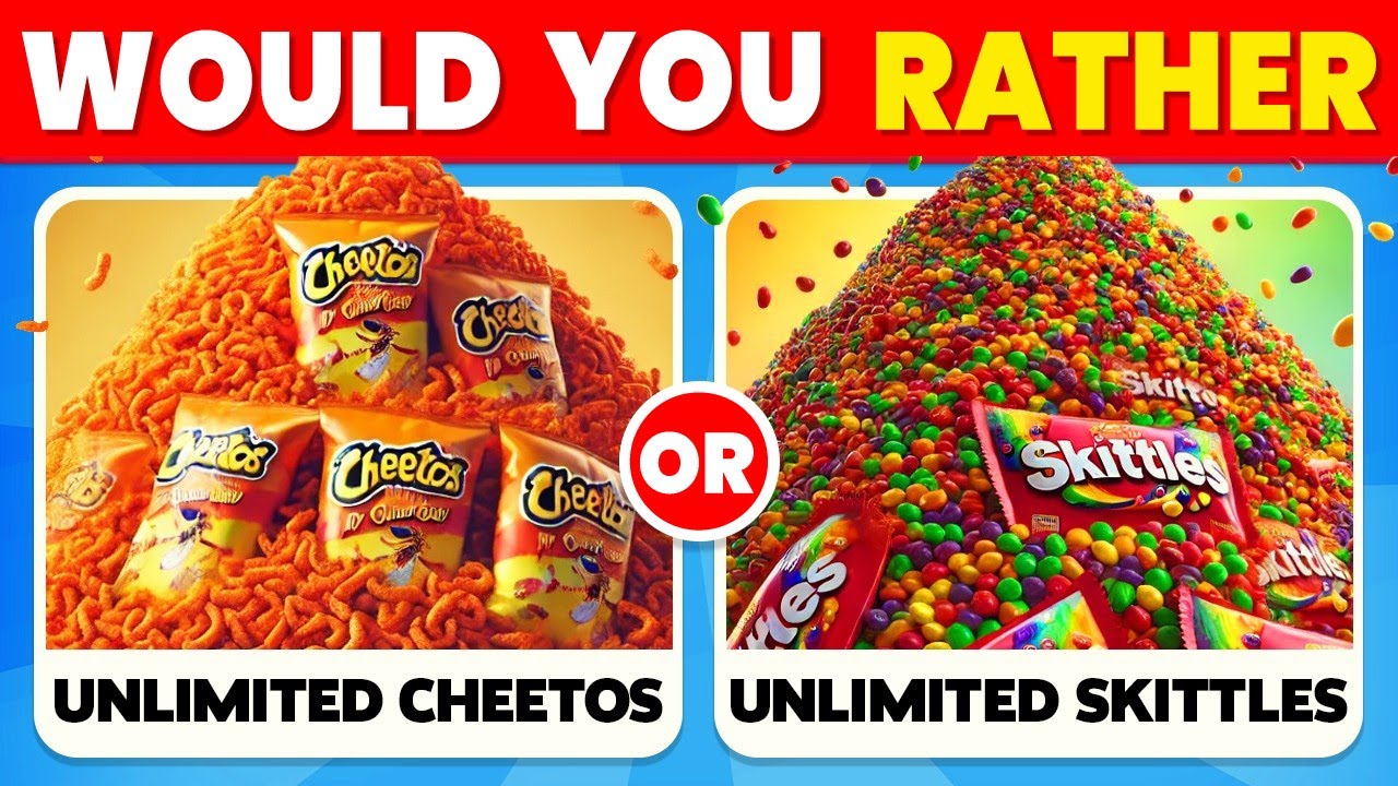 Would You Rather... Savory Vs Sweet Food Edition 🍟🍧 Frog Quiz