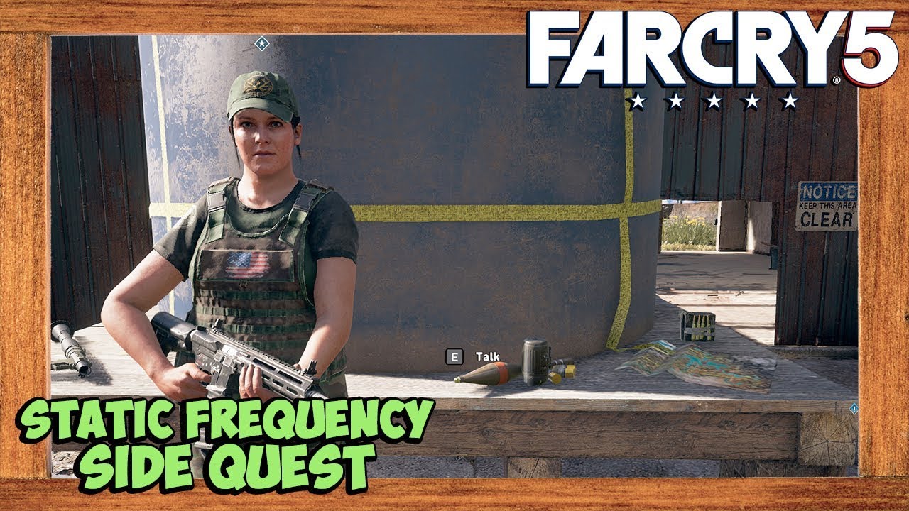 Far Cry 5 Static Frequency Side Quest