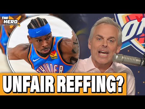 Colin Cowherd DEFENDS Shai Gilgeous-Alexander refereeing in Thunder-Pacers NBA Finals | THE HERD