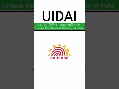UIDAI full form #uidai #aadhar #important #syber
