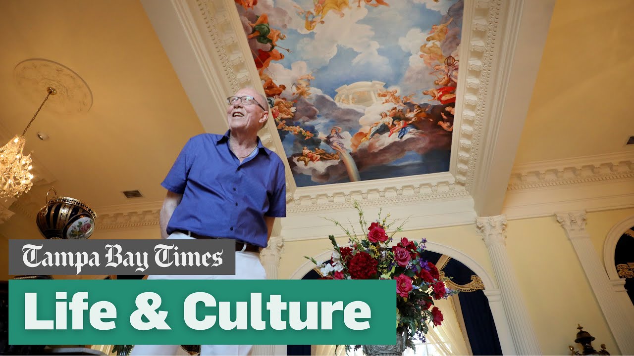 A Tarpon Springs artist recreated a Versailles masterpiece on his ceiling