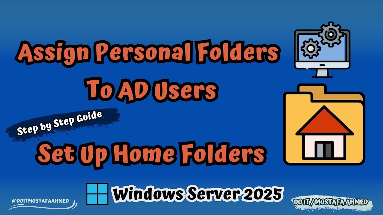 Windows Server 2025 : Create Home Folders for Domain Users [ Complete Tutorial ]
