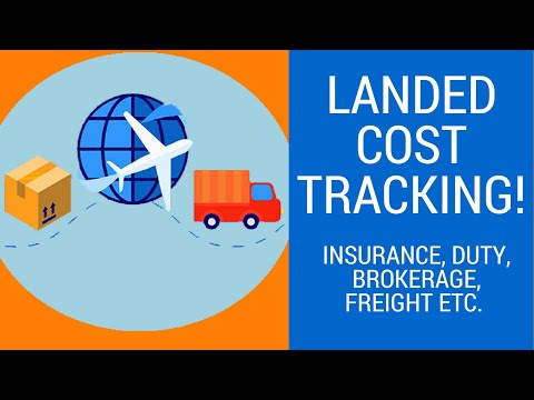 How To Manage Landed Costs in ERP (International Shipping) EXPLAINED