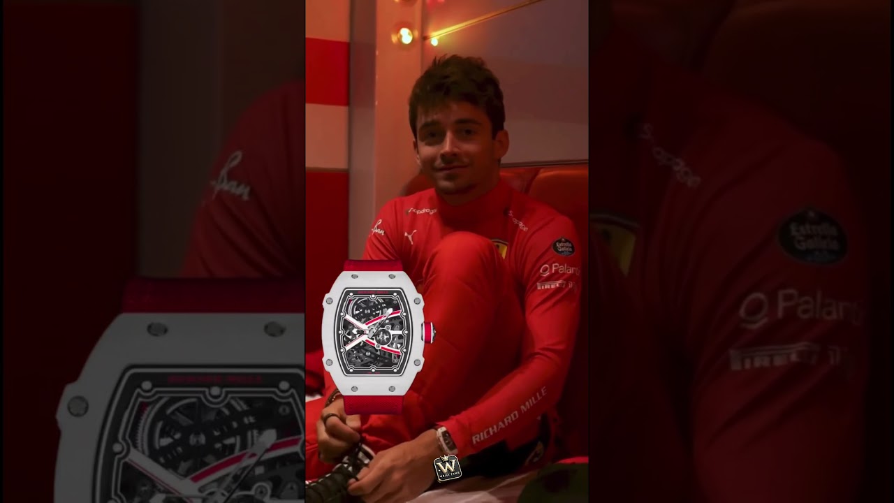 Charles Leclerc’s $2M Richard Mille Stolen & Sold for $200K! #charlesleclerc #watch #luxury #fashion