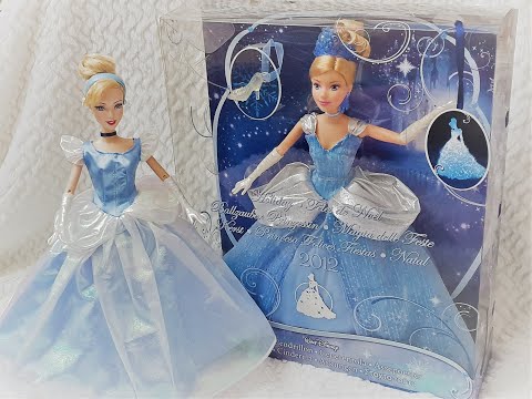 β¨π Special Edition Holiday Princess CINDERELLA by Mattel 2012 VS Signature Doll Unboxing & Review!π