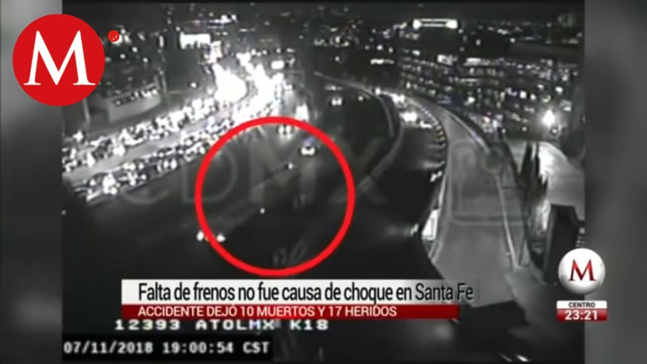 Sí servían frenos de tráiler que chocó en la México-Toluca