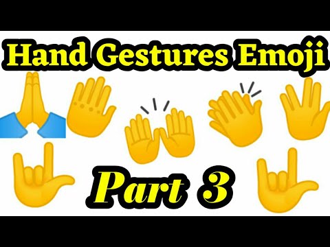 Hand Gestures Emoji Meaning In Hindi . Emoji Ka Matlab Kaise Samjhe. #Emojimeaninginhindi