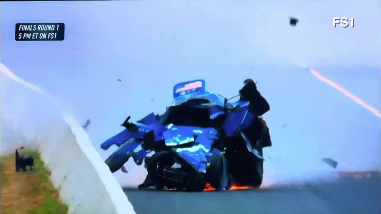 Legendary Drag Racer Survives After Crashing at 300 MPH, His Engine ...