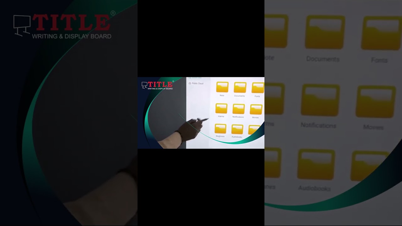 Importing a PDF in Interactive Flat Panel 📕 #interactiveflatpanel