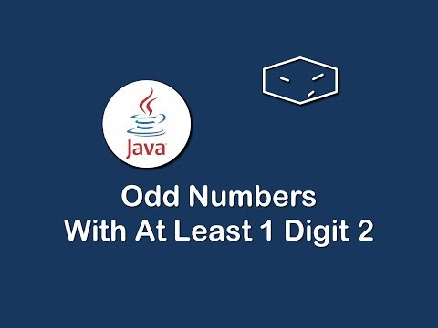 Learn odd numbers with at least 1 digit 2 in java - Mind Luster