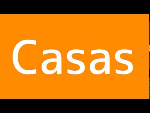 How to say Houses in Spanish