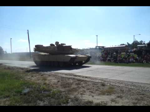 M1 Abrams - mobility and speed demo