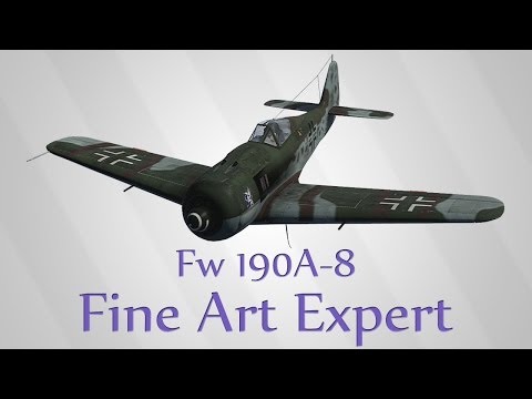 War Thunder SB Highlights: Fw 190A-8 - Fine Art Expert