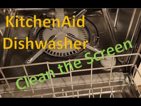 KitchenAid Dishwasher - Clean the screen (Making Noise)