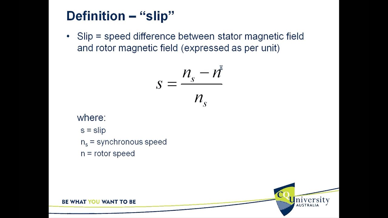 Three Phase Induction Motors