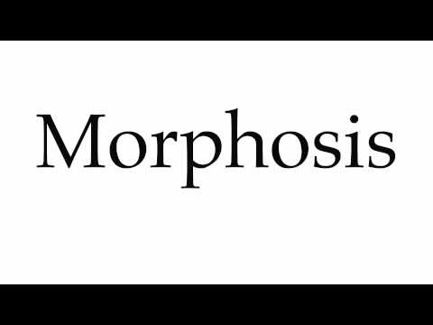 How to Pronounce Morphosis