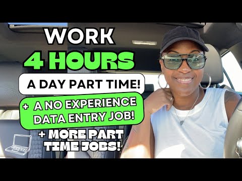 🙌🏾 A DATA ENTRY JOB! NO WORK EXPERIENCE NEEDED! + 4 HOUR A DAY JOB & MORE WORK FROM HOME JOBS 2024