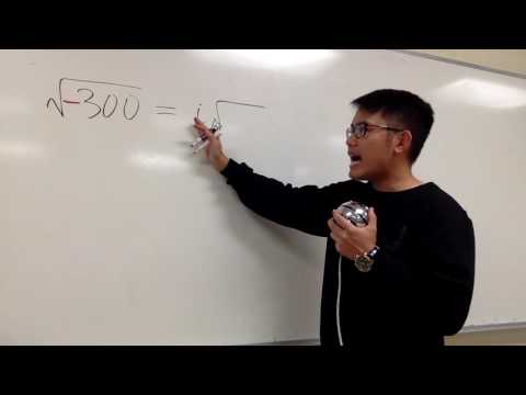 Q24, Simplify sqrt(-300)