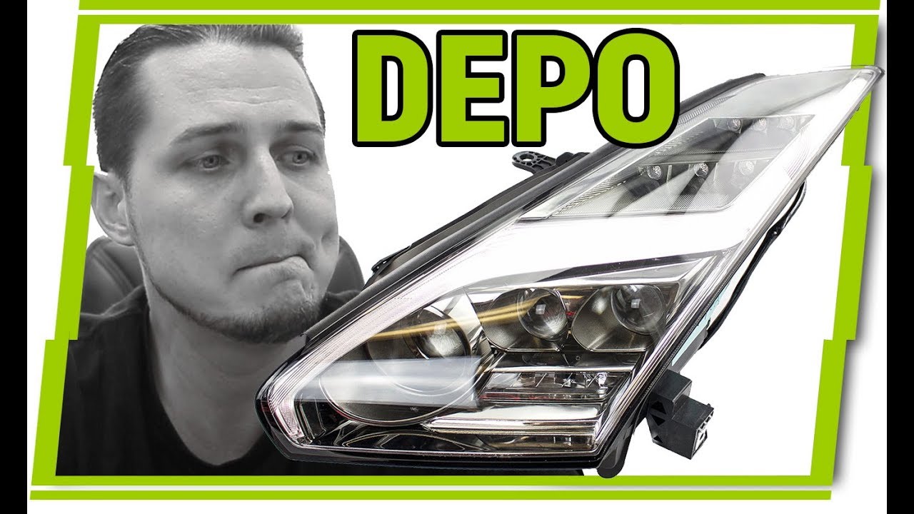 RHD vs LHD Nissan GTR - DEPO Headlight Review