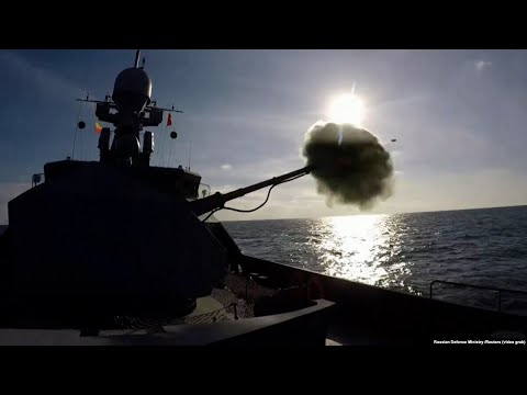Russian Naval Drills Fuel Fears Ukraine Could Be 'Suffocated From The Sea'