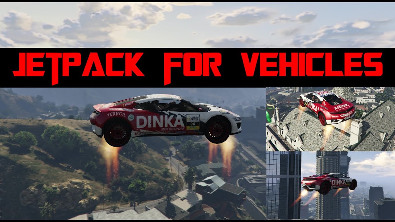 Vehicles Jetpack 1.3 - GTA 5