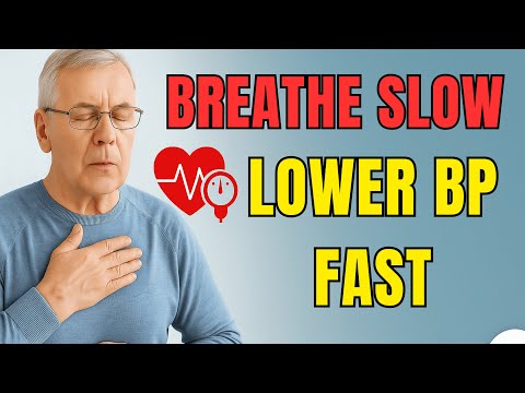 How To BREATHE TO INSTANTLY Lower Blood Pressure | Senior Health Guide