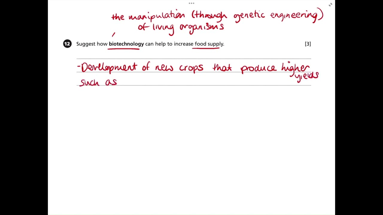 The Challenge of Resource Management: Food - AQA GCSE Geography