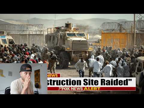 Total Chaos... ICE Raids America's Largest Construction Site