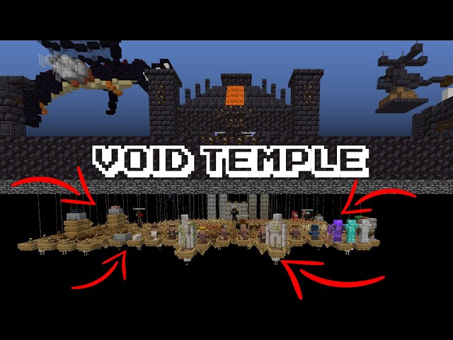 The Void Temple / base Minecraft Map