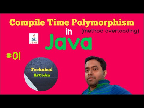 Compile Time Polymorphism in Java | Method Overloading |Java Tutorial for Beginners
