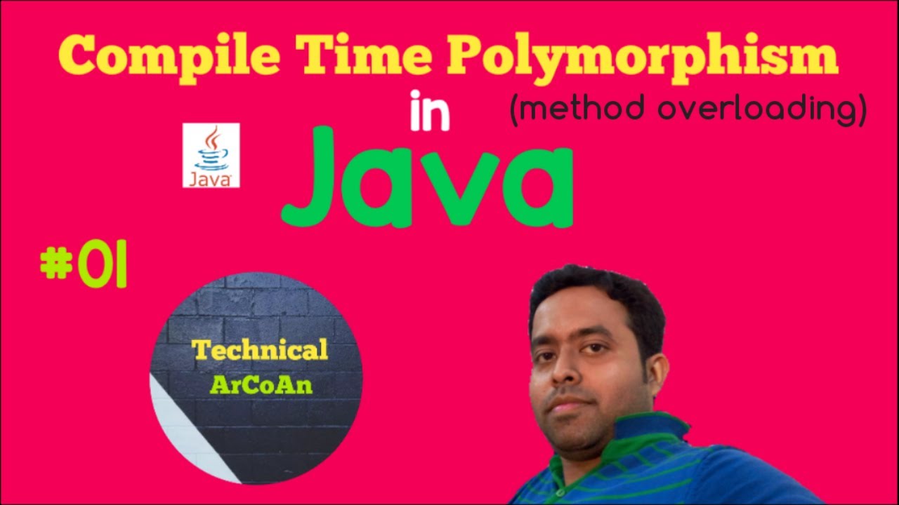 Compile Time Polymorphism in Java | Method Overloading |Java Tutorial for Beginners