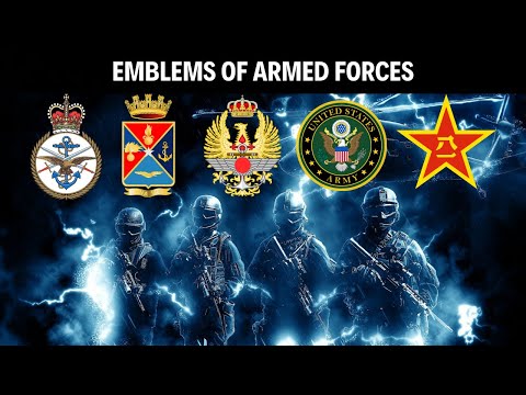 ARMED FORCES EMBLEMS OF COUNTRIES WITH THE STRONGEST ARMIES