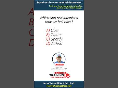 Which App Revolutionized how we Hail Rides? (verify your answer in comments)