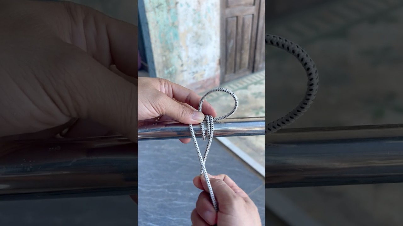 The Secret Knot Professionals Use #knot #rope #skills