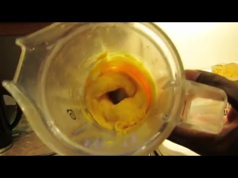 Making Mango Ice Cream in the Blendtec Twister Jar!
