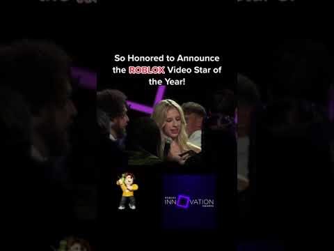 Announcing the “Roblox Video Star of the Year Award athe Innovation Awards!