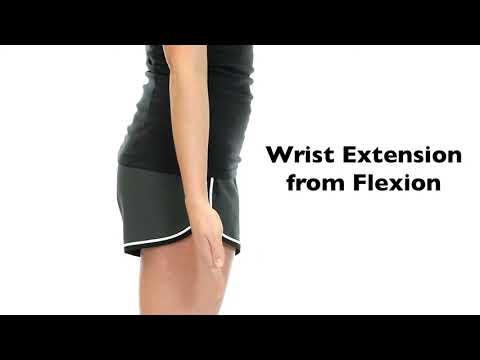 Wrist Extension from Flexion