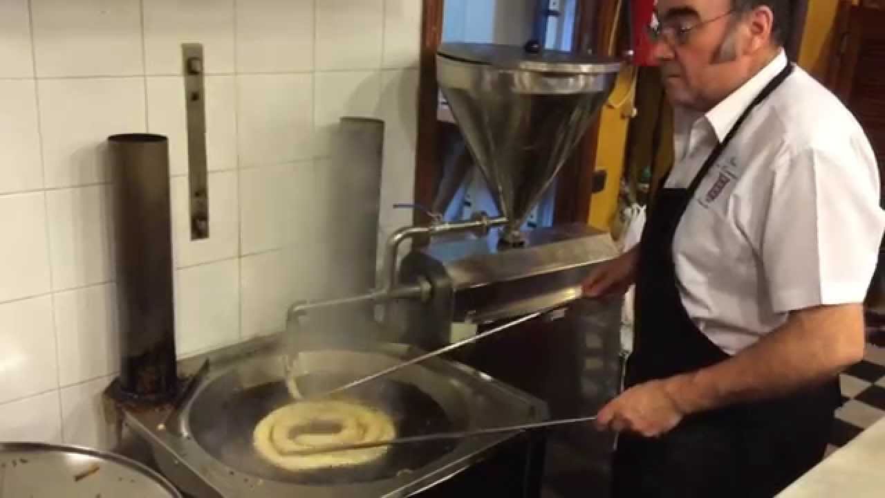A Churrero Making Authentic Spanish Churros | Devour Seville