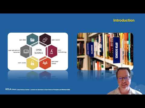 Lessons for Librarians in Open Science Principles and Methods 2022