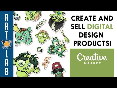 Create And Sell Digital Products On Creative Market!