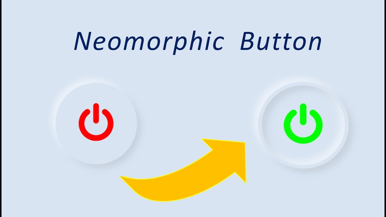 Neomorphism Button Switch OFF / ON | HTML and CSS | Dynamic Coding With Amit